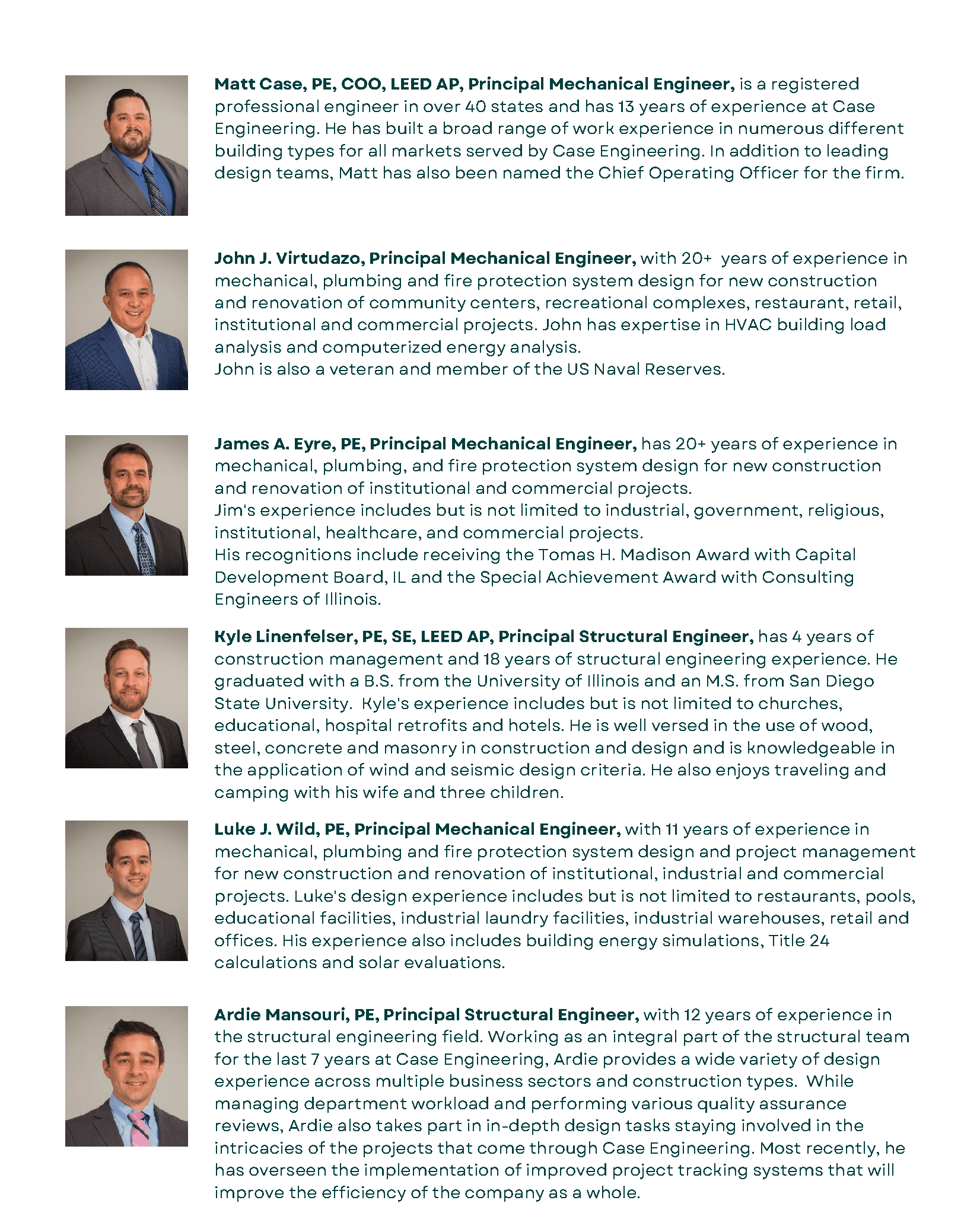 Case Engineering, Inc. expands leadership team – Case Engineering Inc.